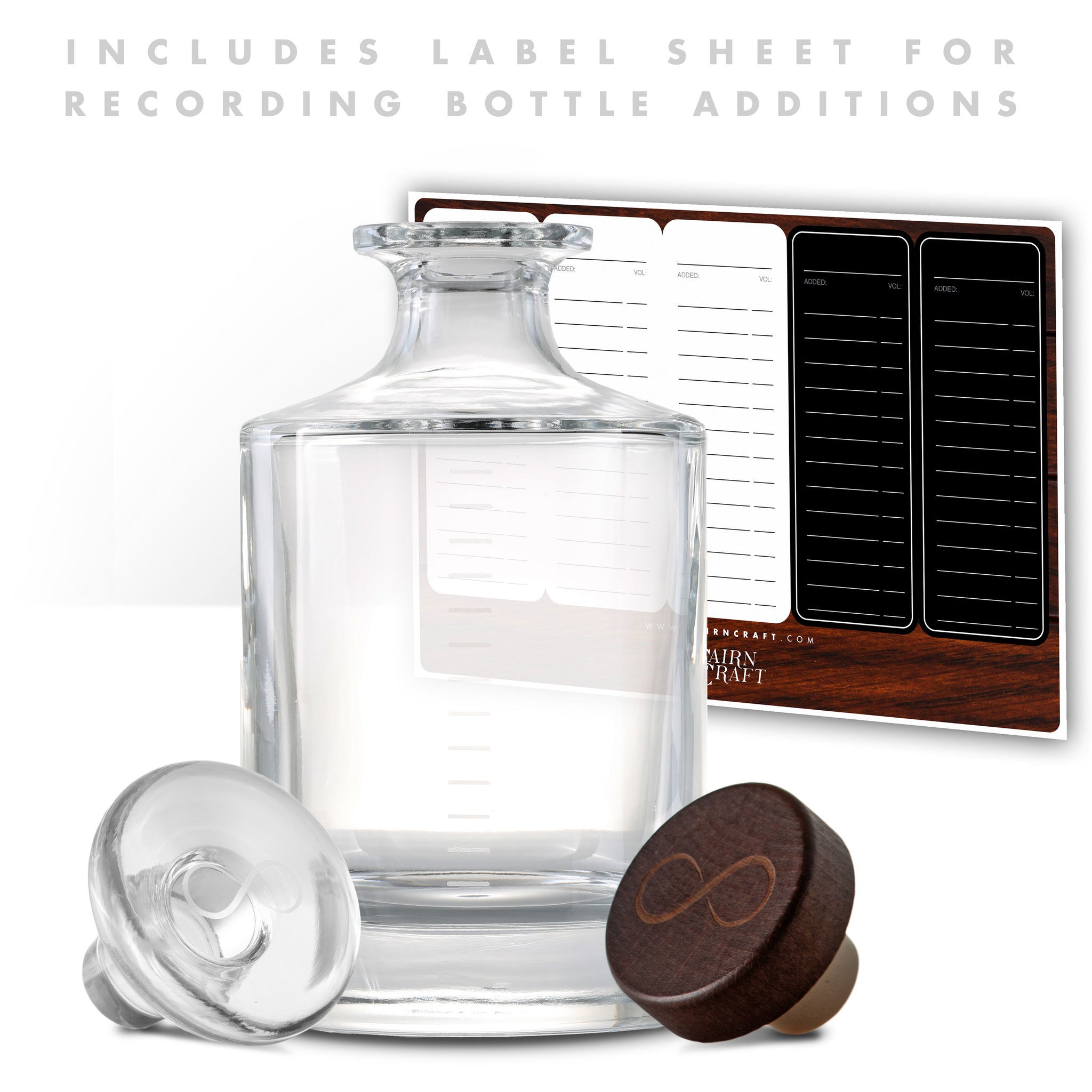 The Infinity Decanter - Luxury Blending Bottle – Cairn Craft